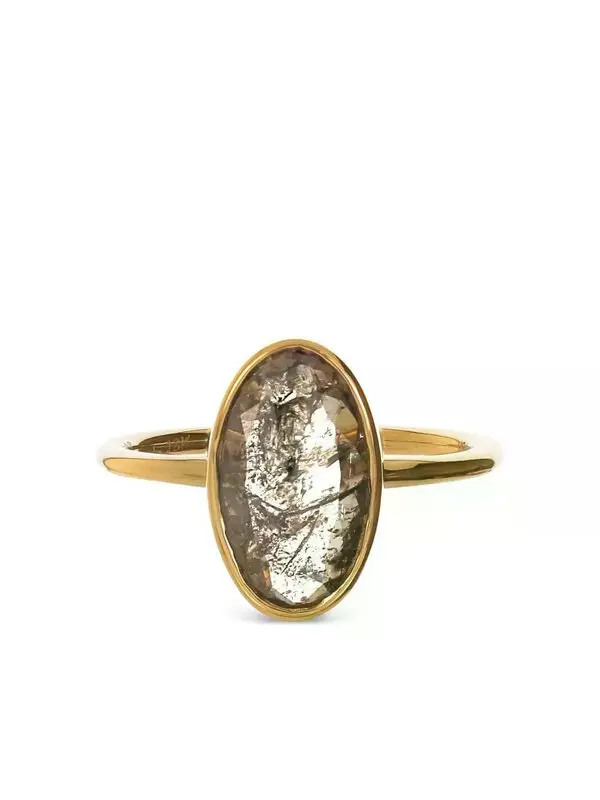 Nimo With Love 18k Diamond Skinny Ring - Gold
