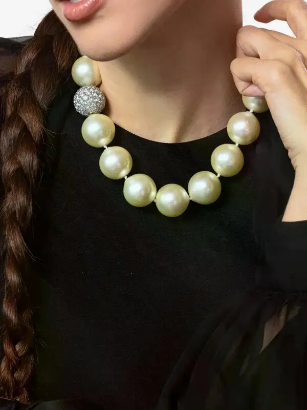FANTASIA BY DESERIO Pearl Clasp Necklace