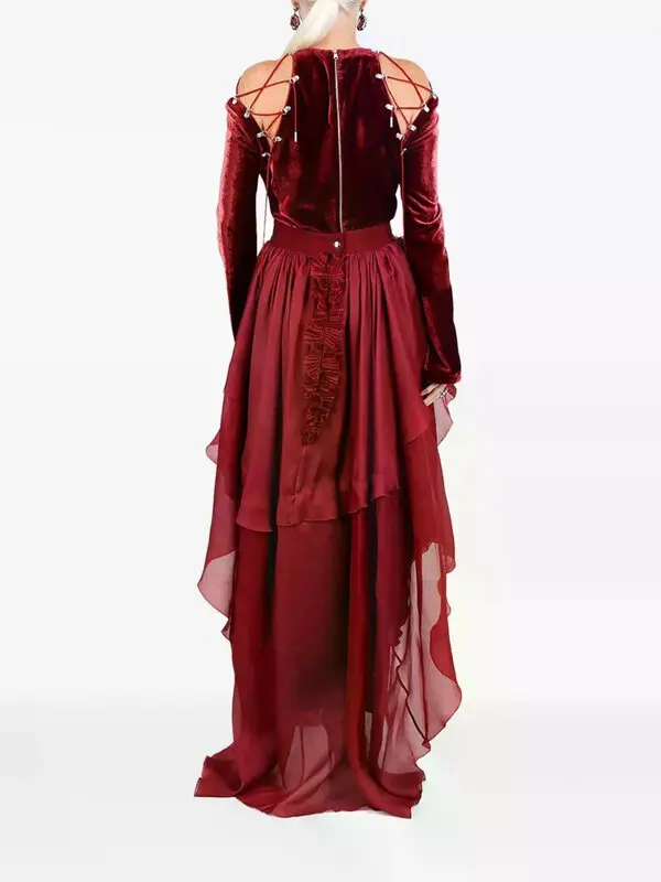 Antonio Berardi Ruffle High-low Skirt