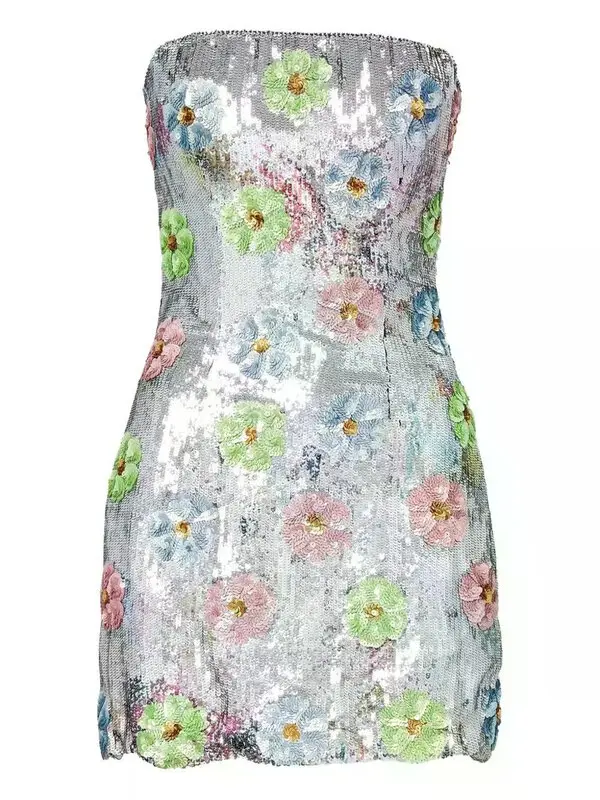 Brandon Maxwell The Esme Sequined Mini Dress