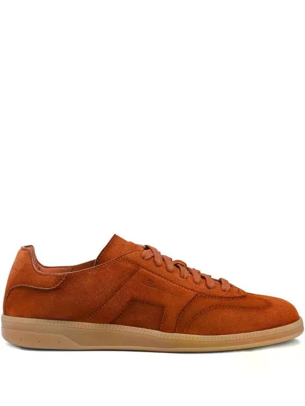 Santoni Dbs Oly Suede Sneakers