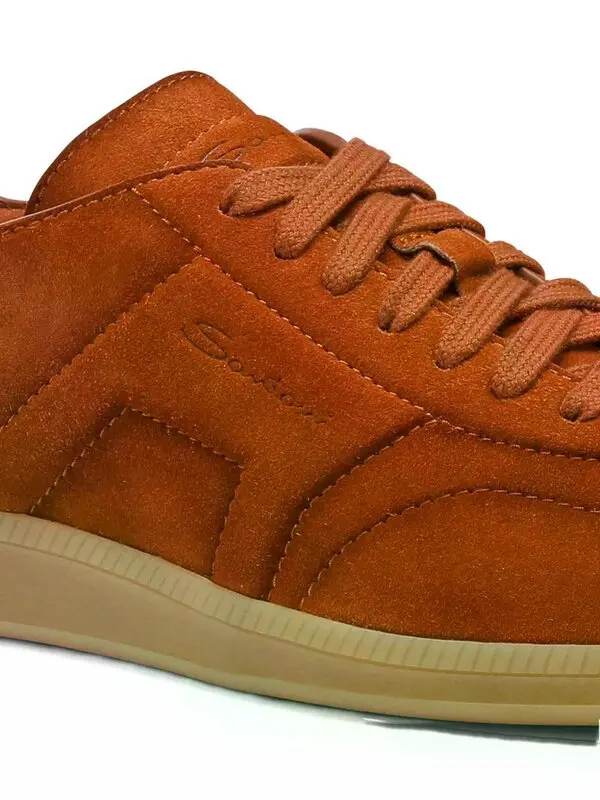 Santoni Dbs Oly Suede Sneakers