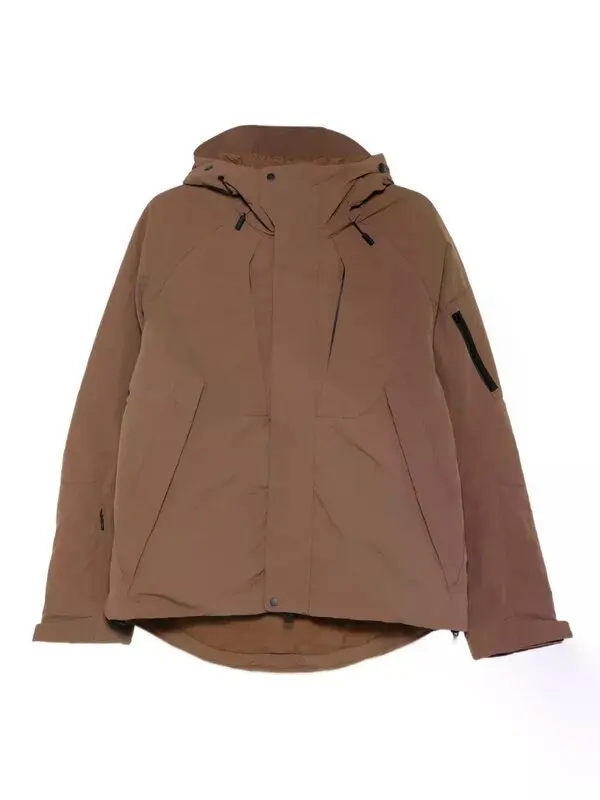 JG1 Padded Hooded Jacket - Brown