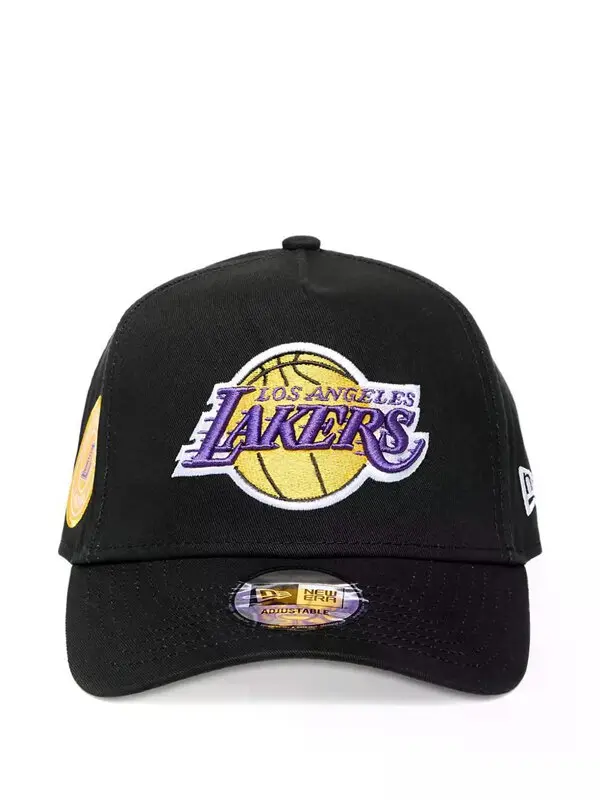 New Era Los Angeles Lakers A-frame Nba Patch Cap - Black