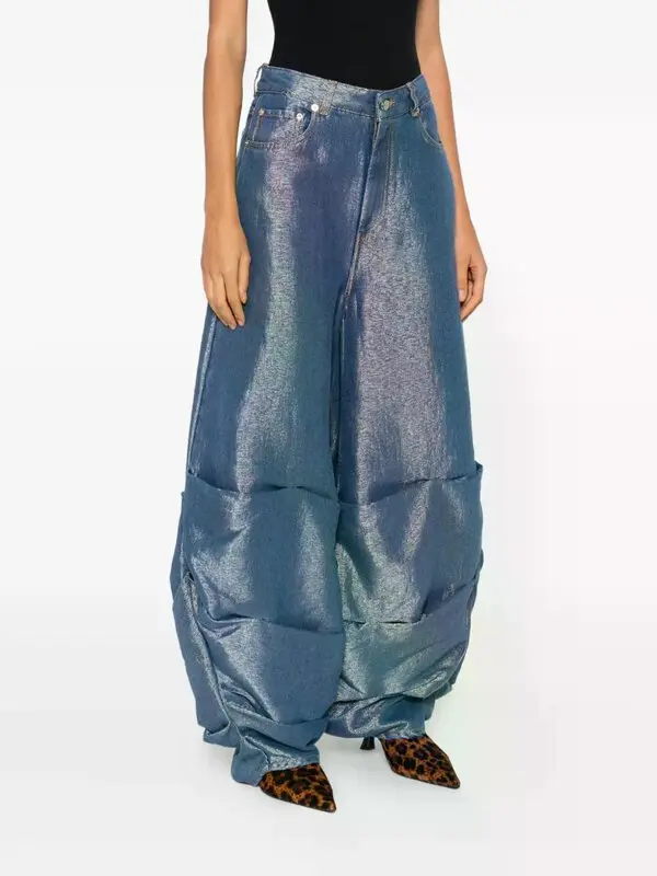 GANNI Ruched Pocket Jeans