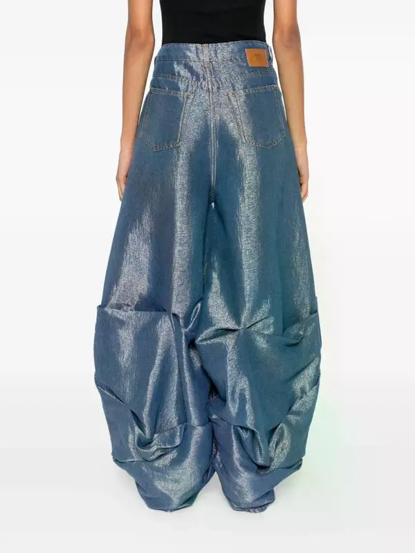 GANNI Ruched Pocket Jeans
