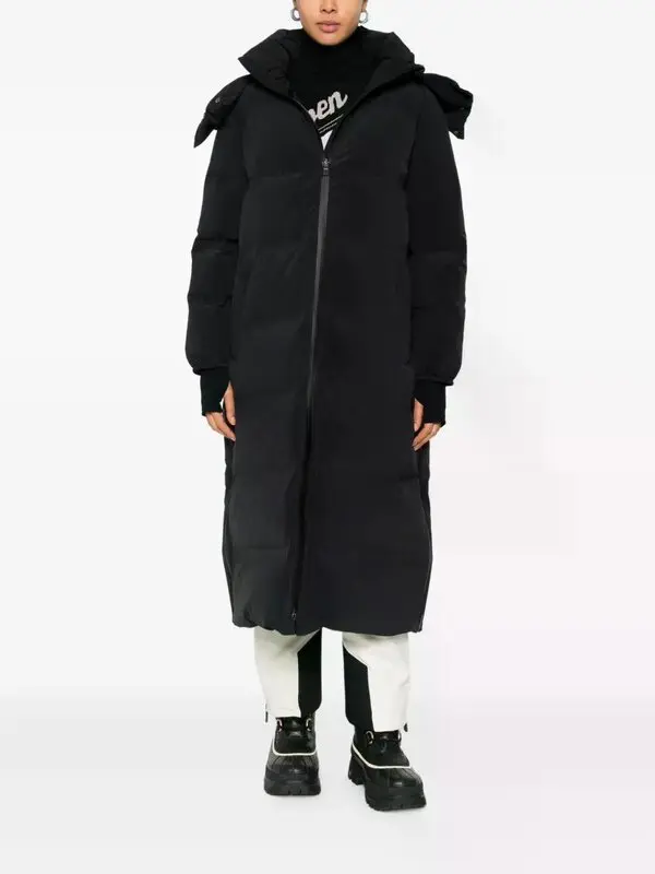 Herno Hooded Zip-up Long Coat