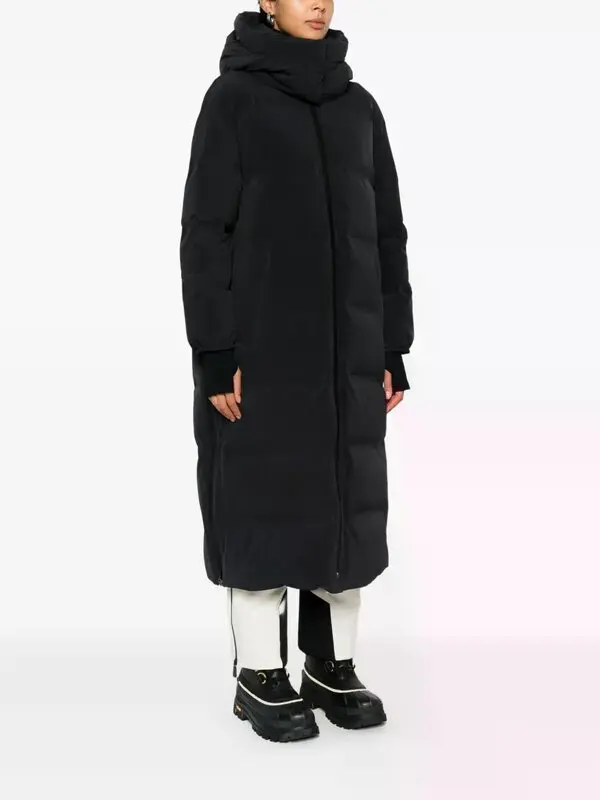 Herno Hooded Zip-up Long Coat