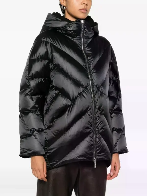 MOORER Zip-fastening Coat