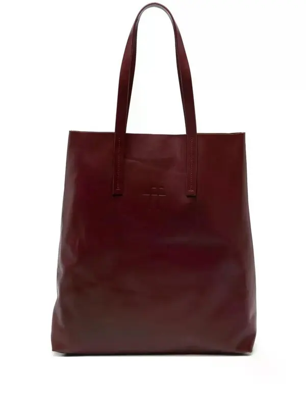FORTE_FORTE Embossed Leather Tote Bag