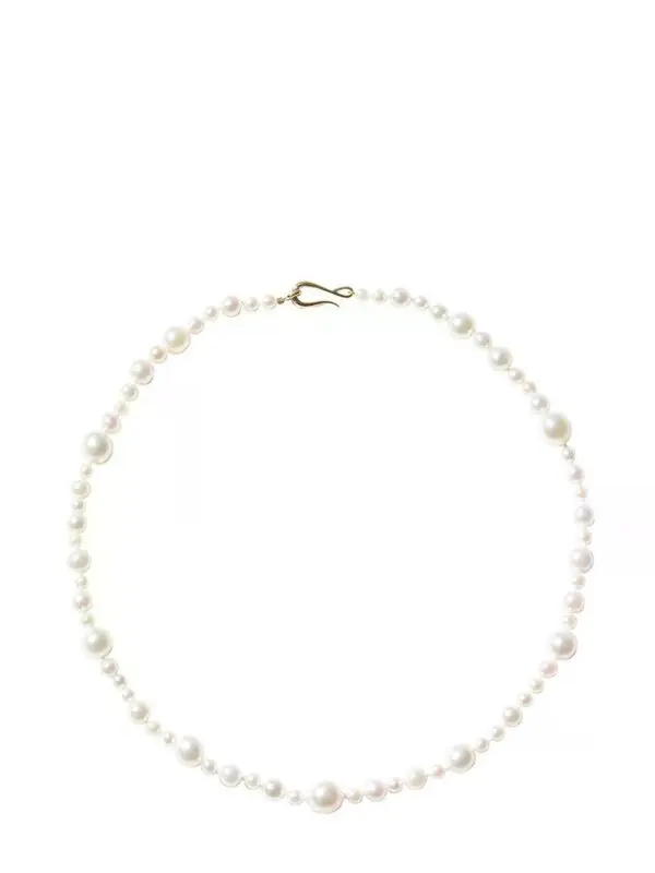 Mizuki 14kt Yellow Bubble Pearl Necklace - Gold