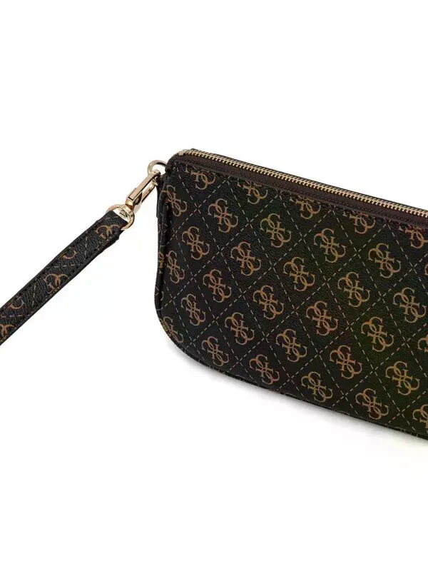 Guess Monogram Chain Cross-body Bag