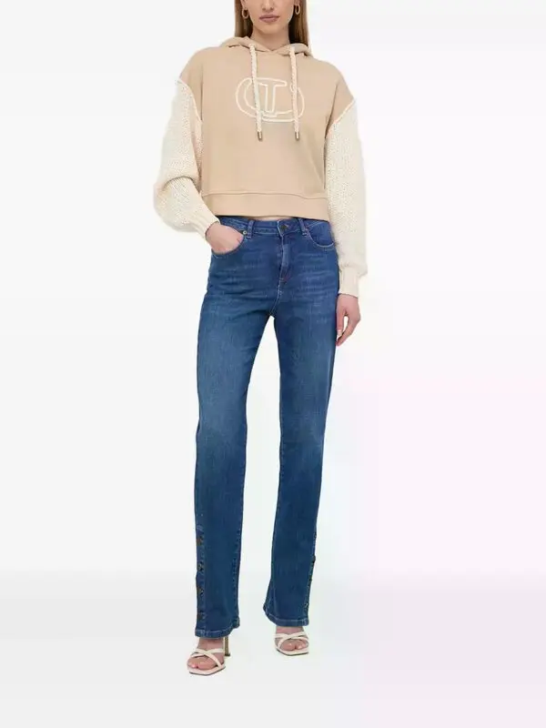 TWINSET Buttoned Jeans