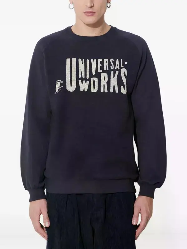 Universal Works Graphic Crew-neck Sweatshirt
