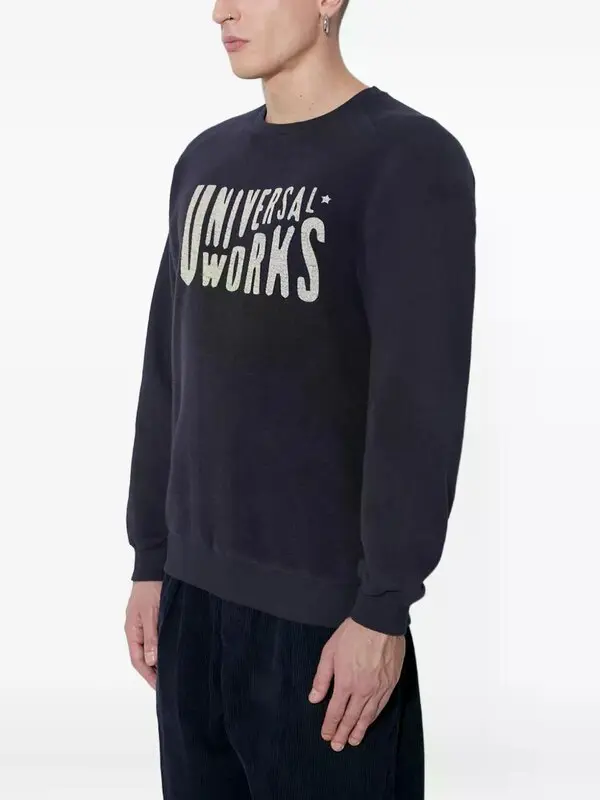 Universal Works Graphic Crew-neck Sweatshirt