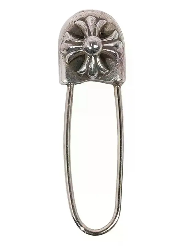 Chrome Hearts Safety Pin Earring - Silver
