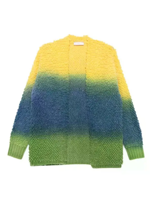 AKEP Colour-block Cardigan