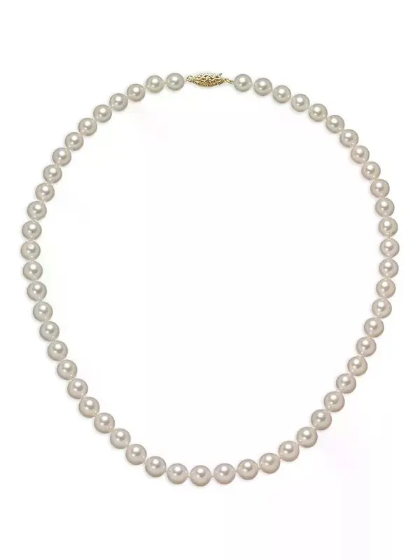 BAGGINS 14k Yellow Akoya Pearl Necklace - Gold