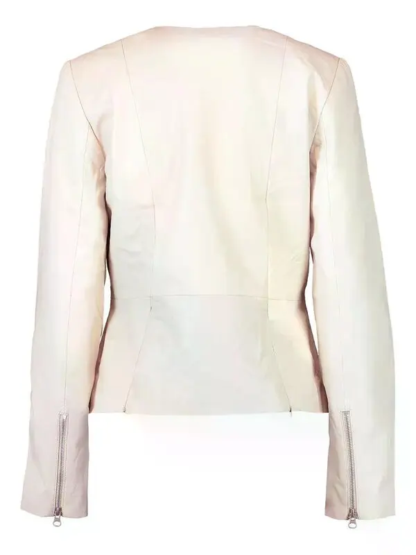 LUSSO Blair Zip-front Fitted Jacket