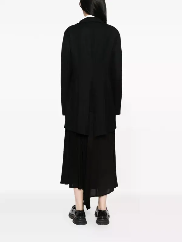 Yohji Yamamoto Asymmetric Wool Jacket