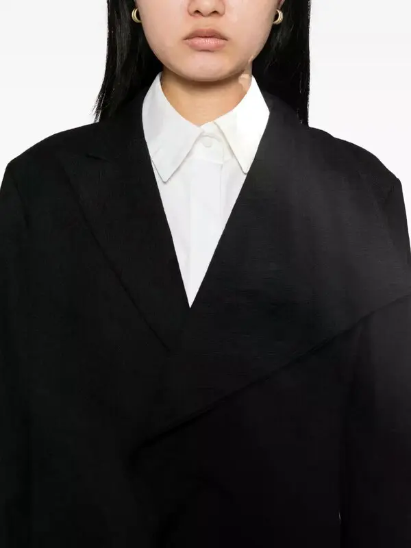 Yohji Yamamoto Asymmetric Wool Jacket