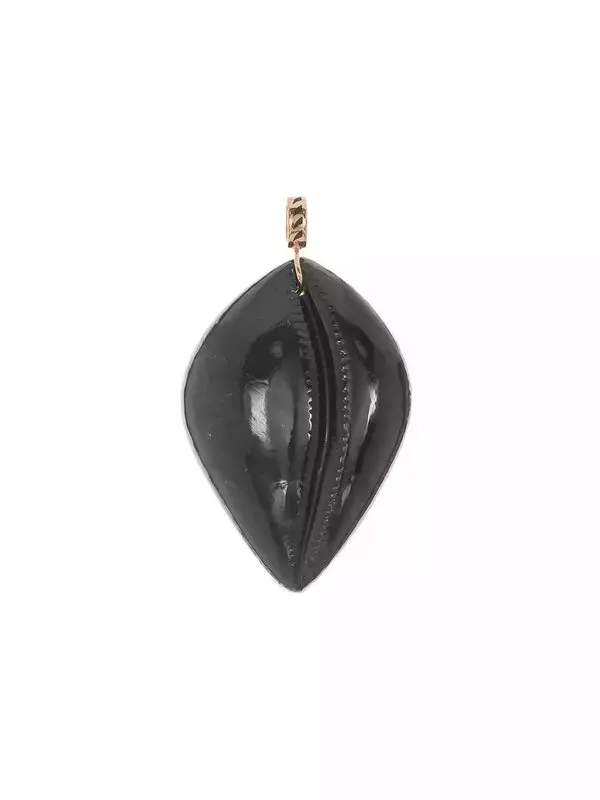 DEZSO 18k Rose Gold Tiger Eye Pendant
