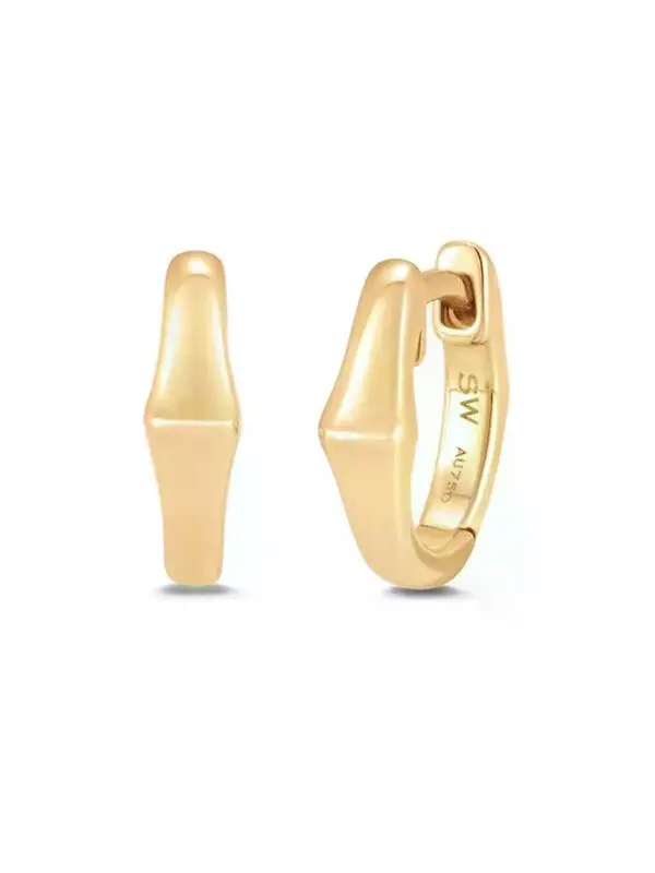 Sara Weinstock 18k Huggie Earrings - Gold