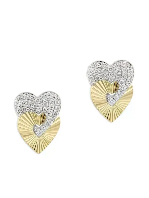 Phillips House 14k Yellow Small Aura Diamond Stud Earrings - Gold