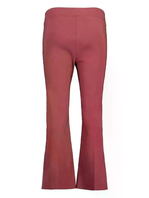 Avenue Montaigne Léo Cropped Trousers - Red