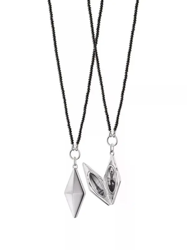 Monica Rich Kosann Statement Pendant Necklace - Silver