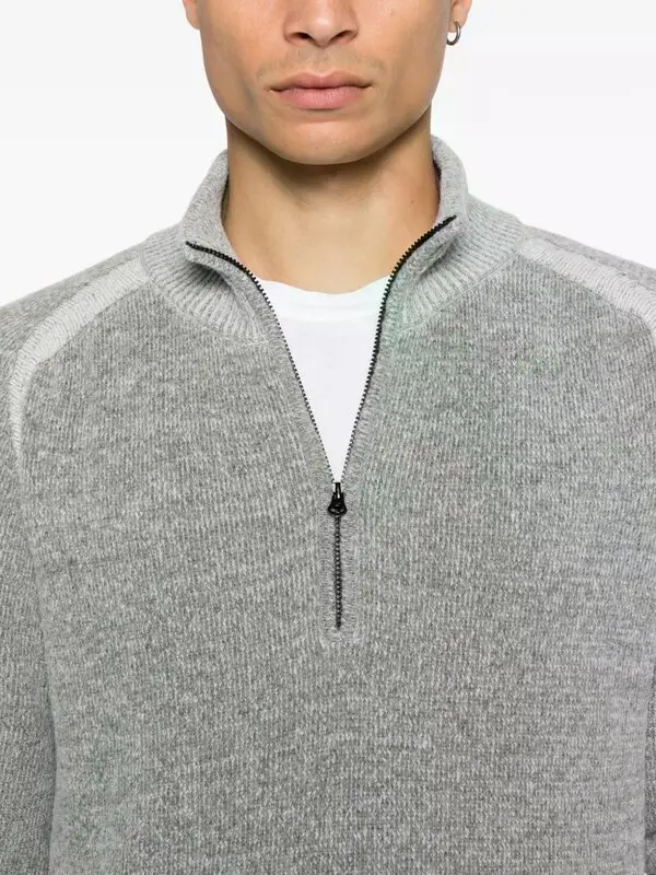 C.P. COMPANY Zip-neck Sweater
