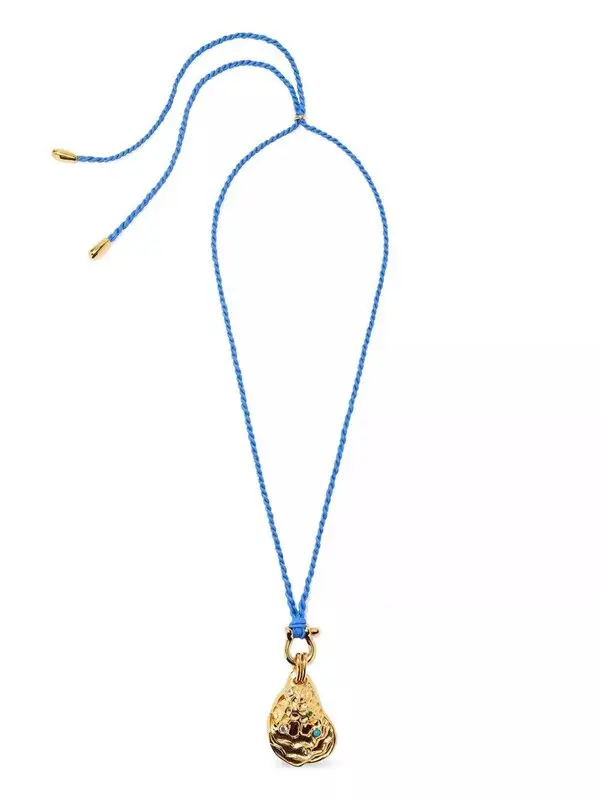 LIZZIE FORTUNATO Oyster Pendant Necklace - Gold
