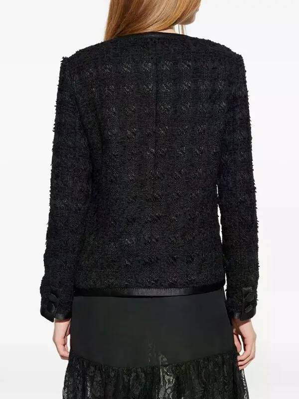 Dolce & Gabbana Buttoned-trim Jacket - Black