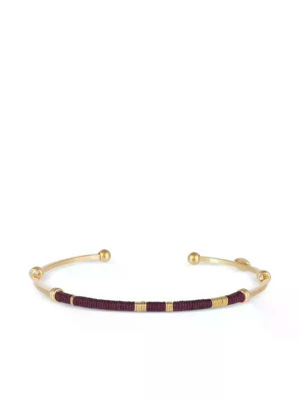 Gas Bijoux Zanzibar Cord Bracelet - Gold
