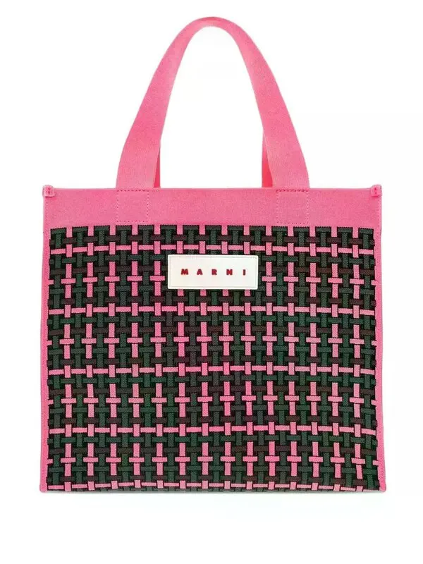 Marni Cotton-blend Tote Bag
