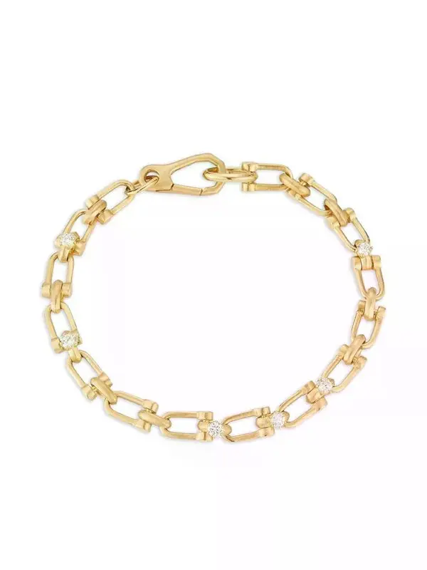 JADE TRAU 18k Yellow Georgina Diamond Bracelet - Gold