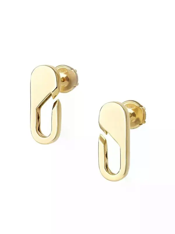 BIZZOTTO GIOIELLI 18k Yellow Link Earrings - Gold
