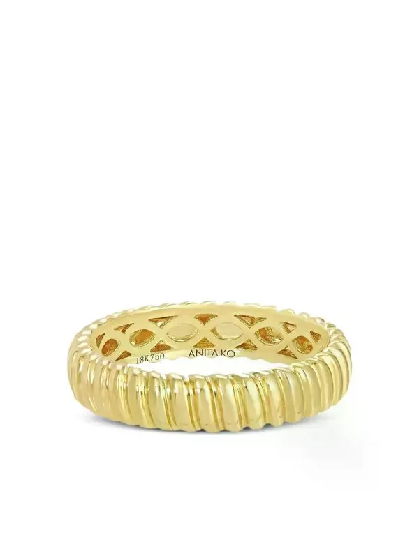 ANITA KO 18k Yellow Zoe Ring - Gold