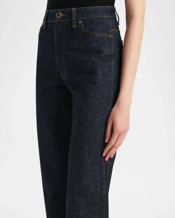 Khaite Danielle Straight-leg Jeans