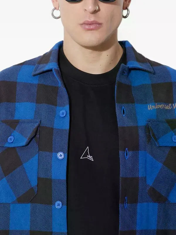 Universal Works Checked Long-sleeve Shirt