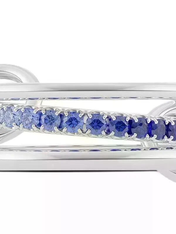 SPINELLI KILCOLLIN Sterling Ring With Blue Sapphires