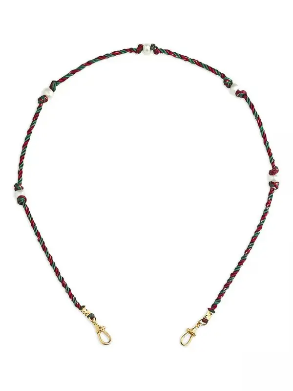 MARIE LICHTENBERG 14k Yellow Gold Necklace - Black