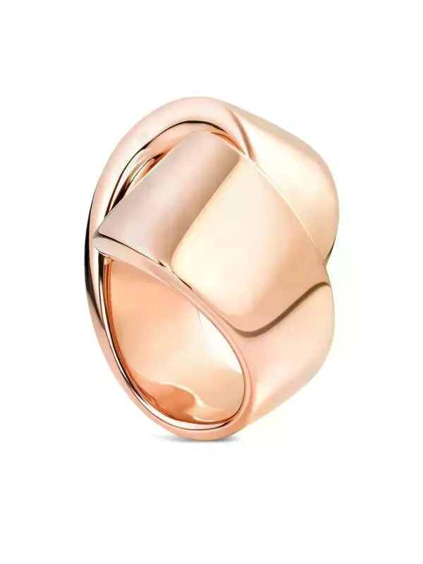 Vhernier 18k Rose Abbraccio Ring - Gold