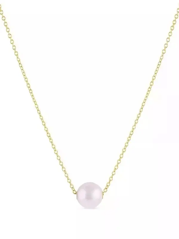 BAGGINS 14kt Yellow Akoya Pearl Necklace - Gold