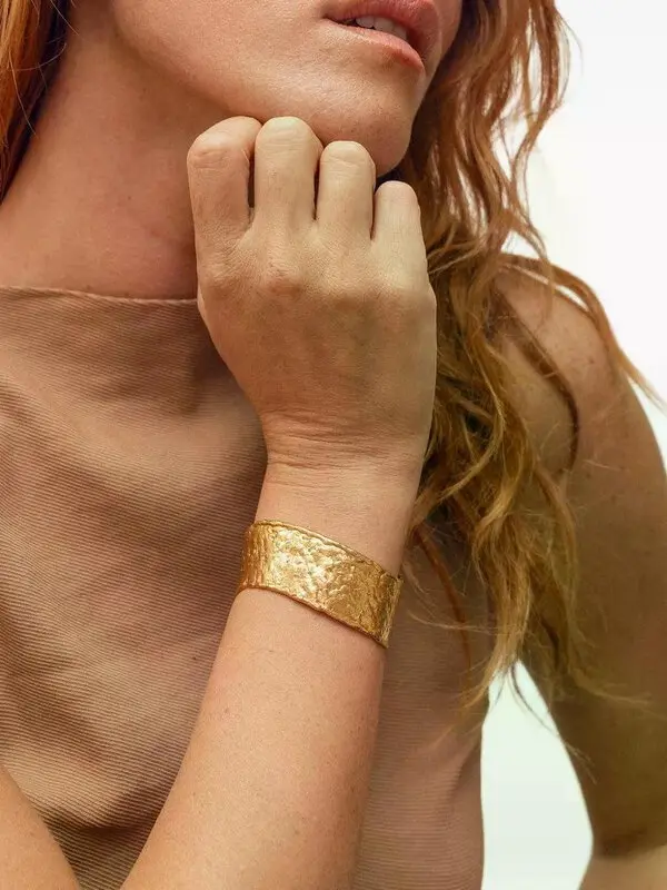 Sylvia Toledano Flow Hammered Cuff Bracelet