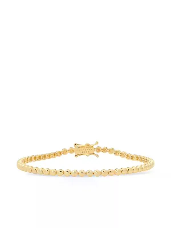 JENNIFER MEYER 18k Yellow Mini Bezel Bracelet - Gold