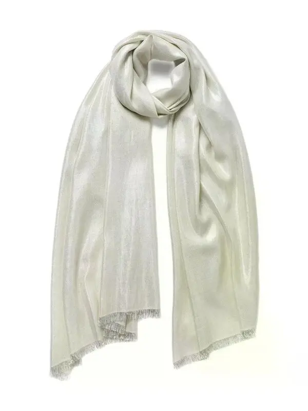JANE CARR The Mercury Scarf - White
