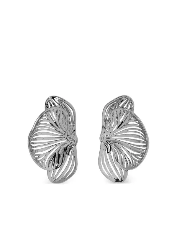 JENNIFER FISHER Small Orchid Earrings - Silver