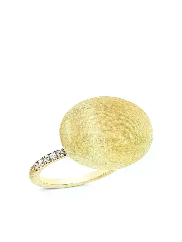 NANIS 18k Yellow Elite Boule Diamond Ring - Gold