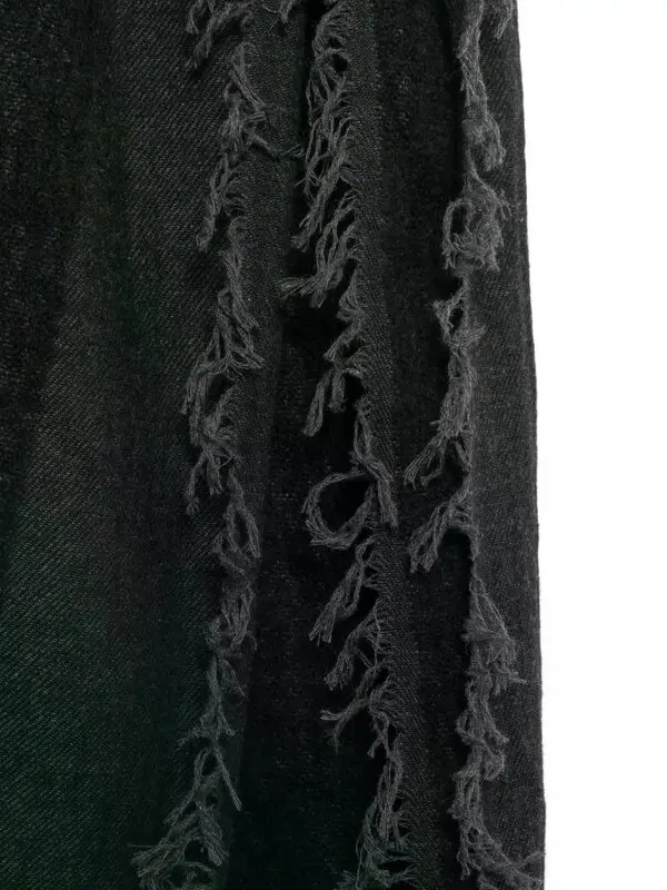 FORME D'EXPRESSION Frayed-hem Scarf
